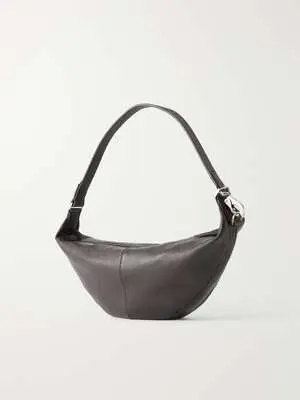 LEMAIRE Quiver Clip Mini Paneled Full-grain Leather Shoulder Bag