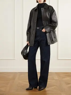 AeydĒ Baba 40 Leather Ankle Boots