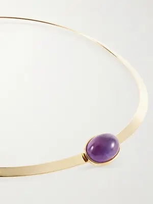 JENNIFER BEHR Elaine Necklace - Purple
