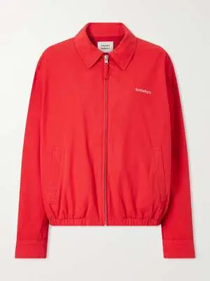 FRAME Sotheby's Cotton-twill Jacket