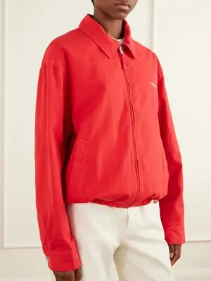 FRAME Sotheby's Cotton-twill Jacket