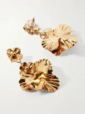 JENNIFER BEHR Samara -plated Earrings - Gold