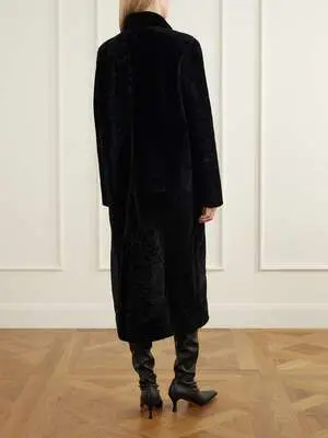 Nour Hammour Paloma Shearling Coat