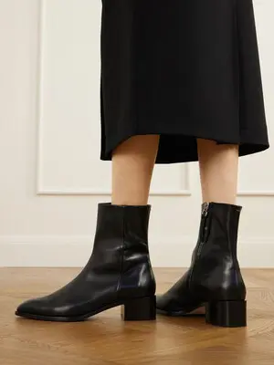AeydĒ Lee Leather Ankle Boots
