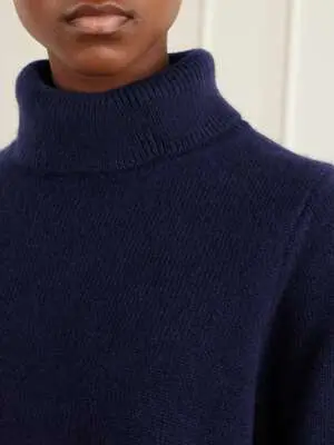 Arch4 Harwood Cropped Cashmere Turtleneck Sweater