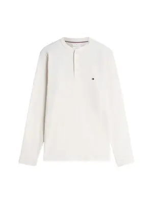 Tommy Hilfiger Long Sleeve Slim Fit T-shirt - White