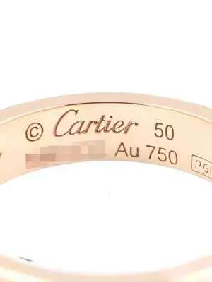 Cartier 2010s Mini Love Diamond Ring