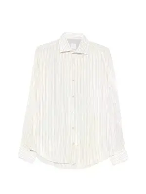 Eleventy Stripe Long-sleeve Shirt