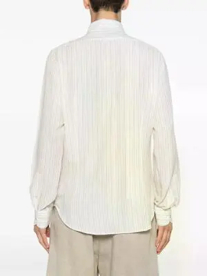 Eleventy Stripe Long-sleeve Shirt