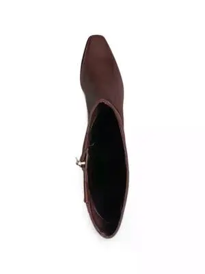 Bernardo Ramona Pointed-toe Leather Knee-high Boots