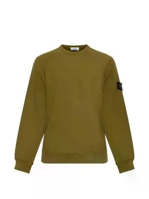 Stone Island Logo-patch Sweater - Green