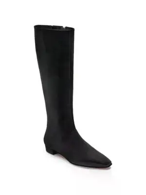 Bernardo Ramona Square-toe Boots - Black