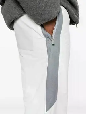 Eleventy Contrast-panel Trousers