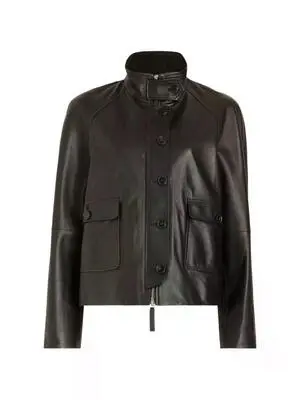 Proenza Schouler White Label Gio Leather Jacket - Brown