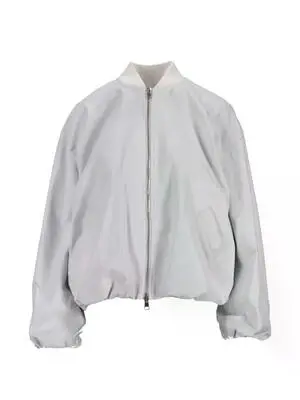 LA ROSE Nappa Leather Bomber Jacket