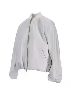 LA ROSE Nappa Leather Bomber Jacket