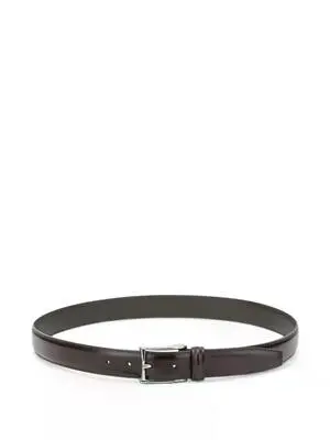 Anderson's Buckle-fastening Leather Belt - Brown