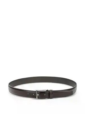 Anderson's Buckle-fastening Leather Belt - Brown