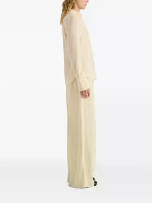 Proenza Schouler White Label Crushed-velvet Shirt