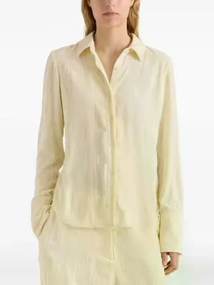 Proenza Schouler White Label Crushed-velvet Shirt