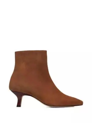 Bernardo Sanya Suede Ankle Boots - Brown