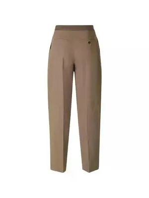 Alexander Wang Logo-waistband Tailored Trousers