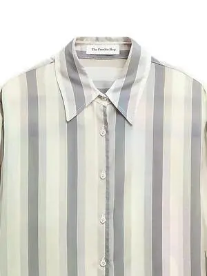 THE FRANKIE SHOP Striped Long-sleeve Shirt