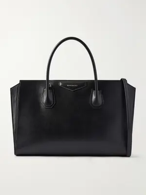 Givenchy Antigona Catchall Medium Leather Shoulder Bag - Black