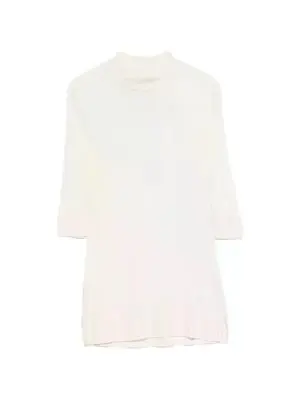 Patrizia Pepe High-neck Elbow-sleeve T-shirt