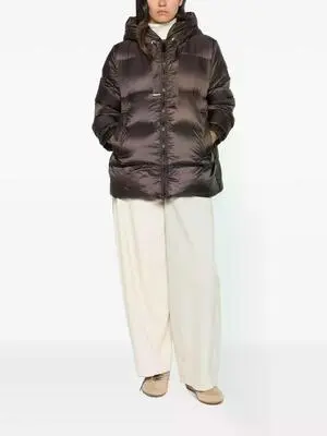 Max Mara The Cube Hooded Quilted Coat
