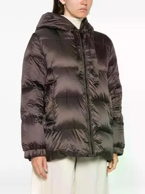 Max Mara The Cube Hooded Quilted Coat
