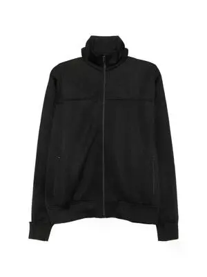 MAISON MARGIELA Side-stripe Zip-up Sweatshirt - Black