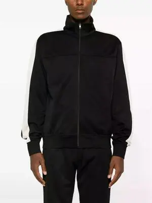 MAISON MARGIELA Side-stripe Zip-up Sweatshirt