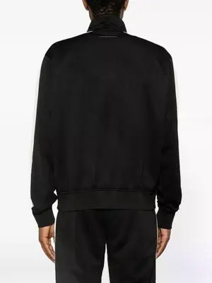 MAISON MARGIELA Side-stripe Zip-up Sweatshirt