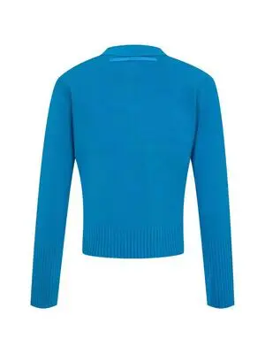 Sacai Ribbed-knit Cardigan