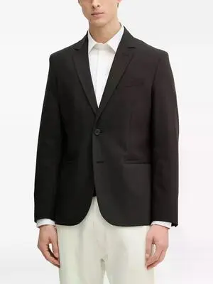 Sisley Single-breasted Notched-lapels Blazer