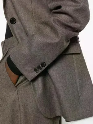 Sandro Notched-lapel Single-breasted Blazer