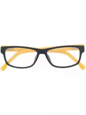 Lacoste Rectangle-frame Two-tone Glasses - Black