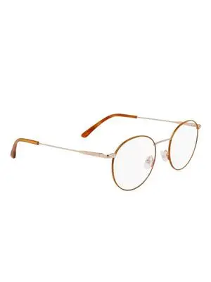 Calvin Klein Round-frame Metal Glasses