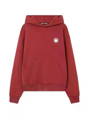 Palm Angels Palm Tree Patch Hoodie - Red