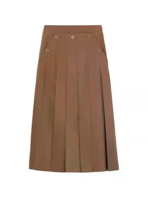 Claudie Pierlot Pleated Midi Skirt