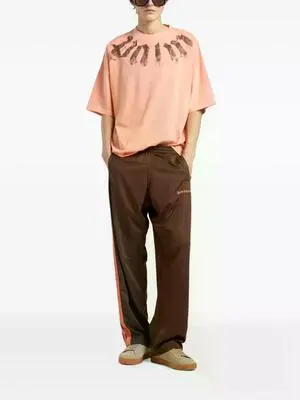 Palm Angels Big Neck Logo Loose Tee
