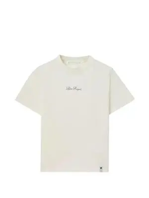 Palm Angels Paradise Logo-print T-shirt - Neutrals
