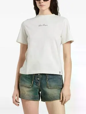 Palm Angels Paradise Logo-print T-shirt
