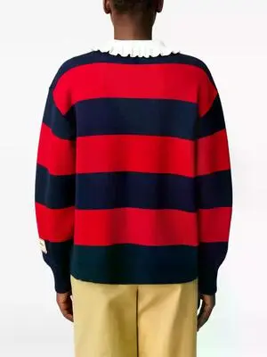 Claudie Pierlot Knitted Rugby Polo Jumper