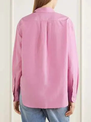 Polo Ralph Lauren Cotton And Silk-blend Shirt