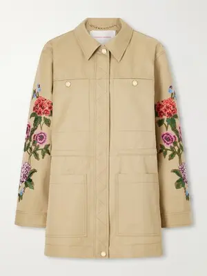 Carolina Herrera Embroidered Outerwear For Women