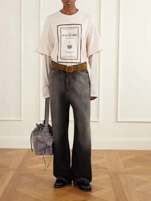 Acne Studios Mid-rise Wide-leg Jeans