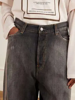 Acne Studios Mid-rise Wide-leg Jeans
