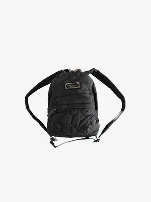 Marc Jacobs Quilted Mini Backpack - Black